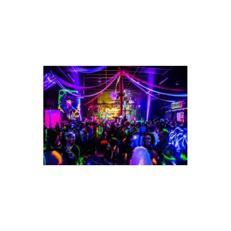 location pack éclairage pour soirée fluo et reveillon jour de l'an