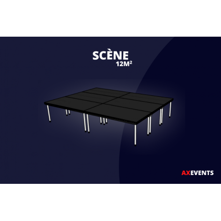 location scène a toulouse praticable 2m x 1m