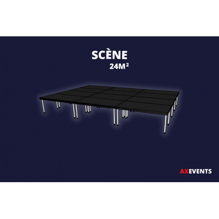 location scène a toulouse praticable 2m x 1m