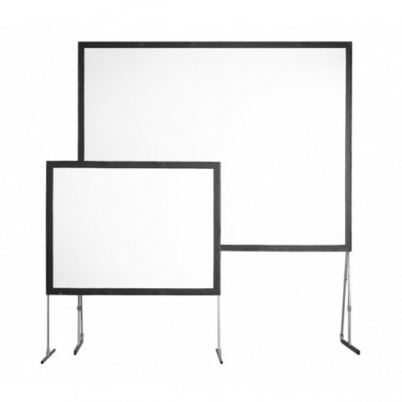 location écran de projection cadre avec toile face et rétro a toulouse